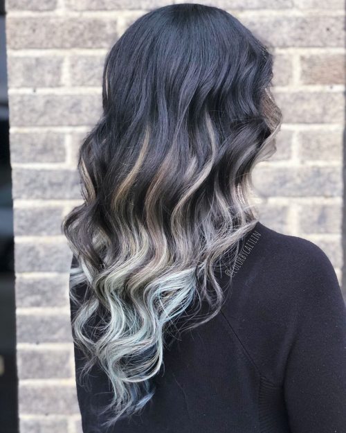 6 Warna Highlight Rambut Hitam Yang Cocok Untuk Warna Kulit Perempuan ...
