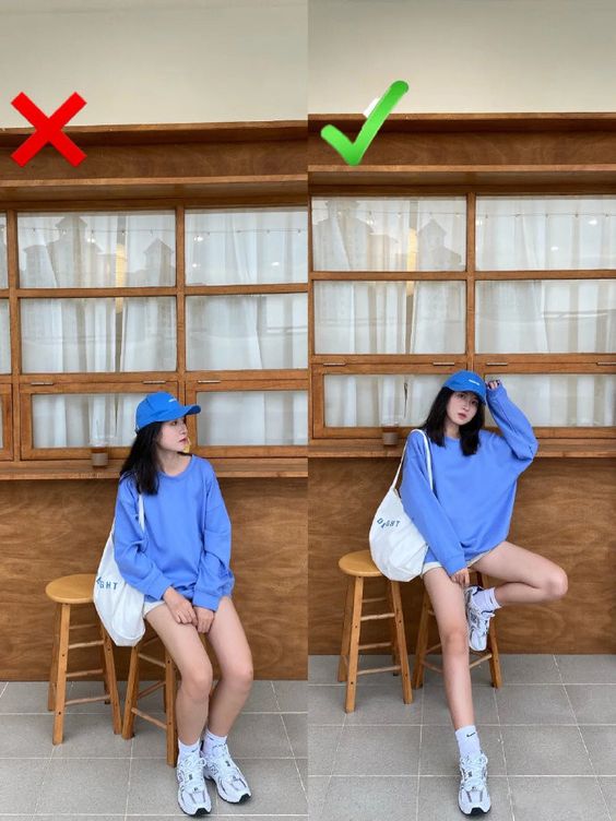 7 Pose Foto Duduk Layaknya Model Profesional Ampuh Tutupi Perut Buncit ...