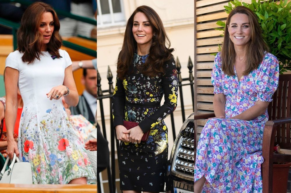 9 Inspirasi Dress Floral Kate Middleton yang Cocok untuk Usia 30-an ...
